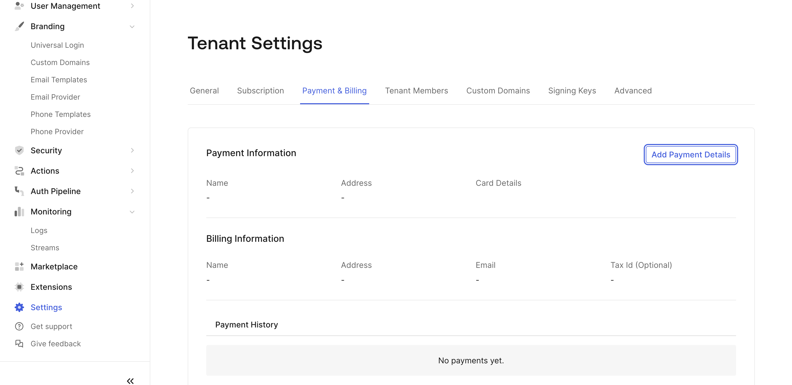 Auth0 Support Center - Changes Cannot Be Saved for Custom Text in Universal Login