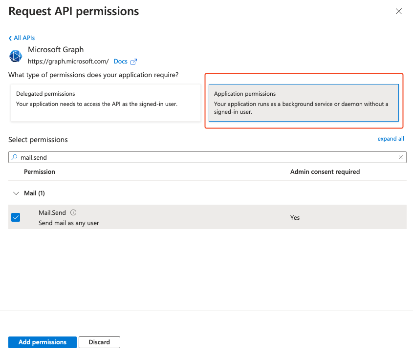 Auth0 Support Center - M365 as External SMTP "Error sending email: Access is denied. Check ...
