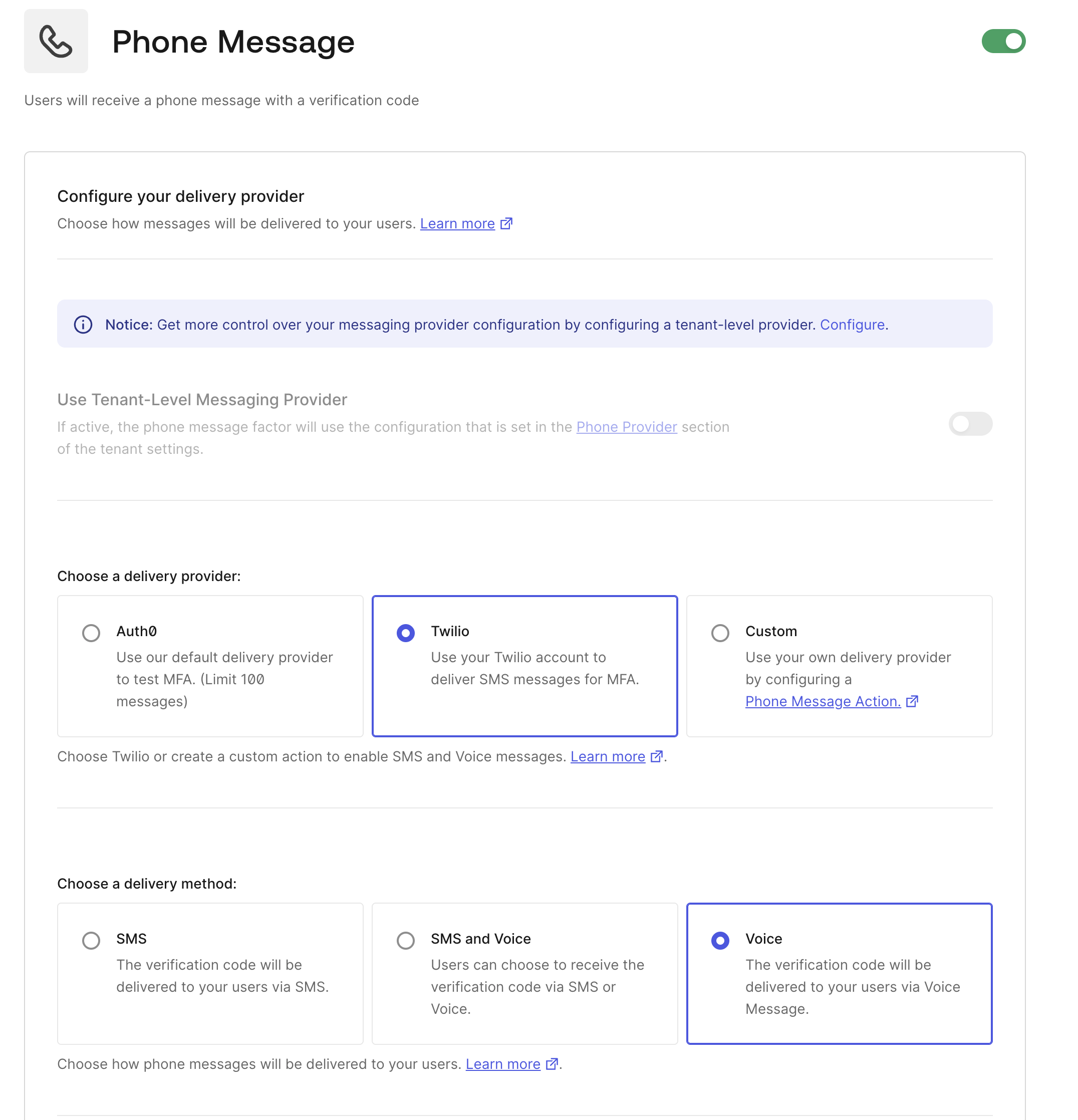 Auth0 Support Center - How to Bulk Import MFA Factors with Voice and ...