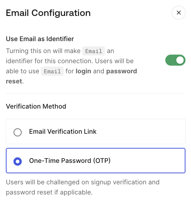 Auth0 Support Center - Email OTP Verification - Expiry and Max Retries