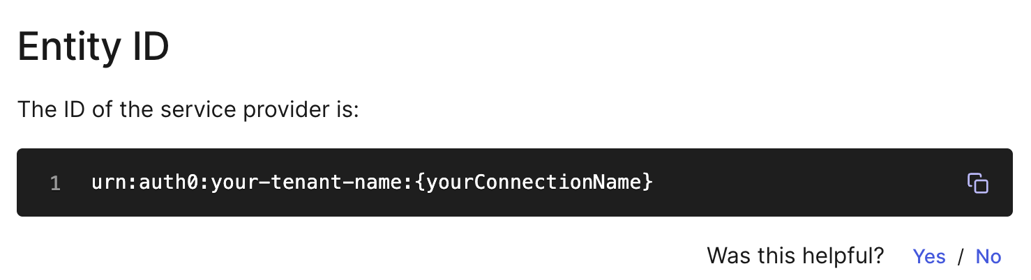 Auth0 Support Center - "Audience is Invalid" Error in SAML Connections