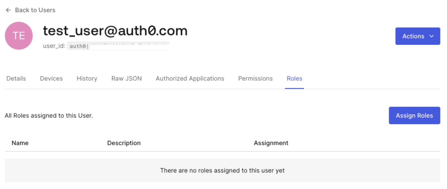 Auth0 Support Center - Add Roles and Permissions to the ID Token Using Actions