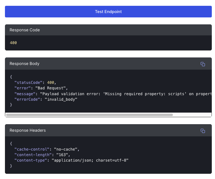 Auth0 Support Center - Bad Request Payload Validation Error Missing ...