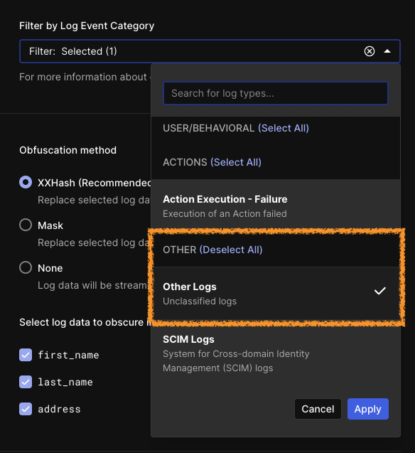 Auth0 Support Center - Log Type acls_summary Belongs to the Other Logs ...