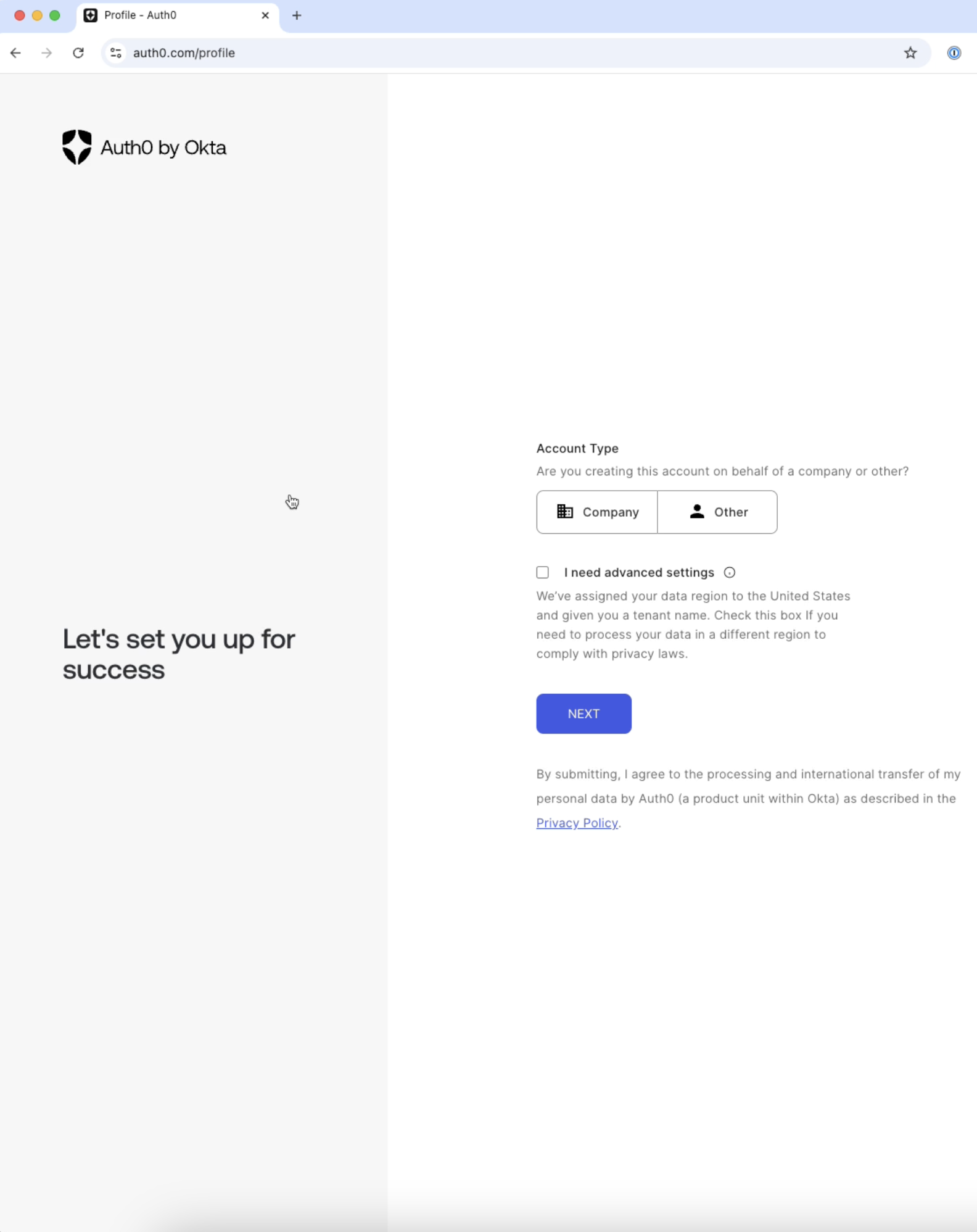Auth0 Support Center - Unable to Access Tenant Through Auth0 Teams ...